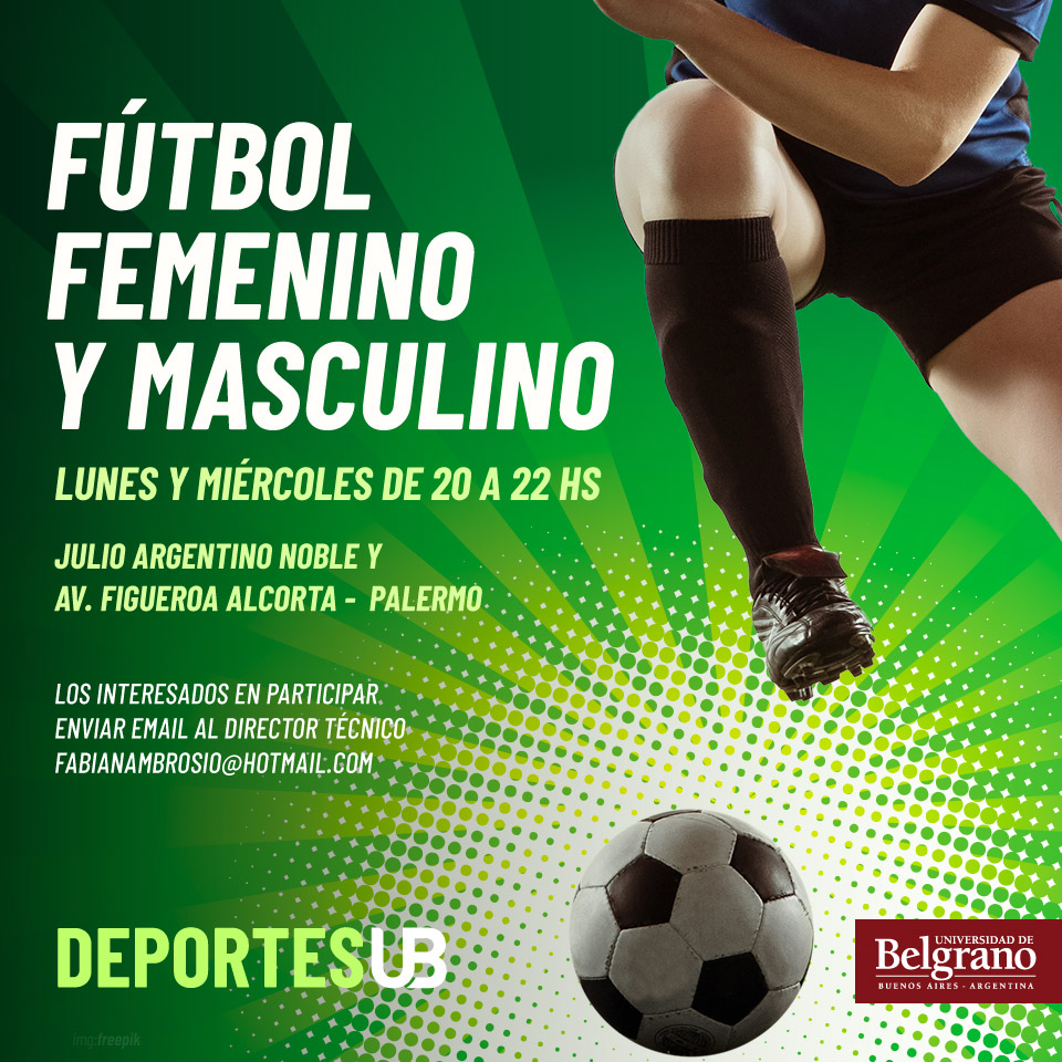Equipos de Futbol UB | Universidad de Belgrano